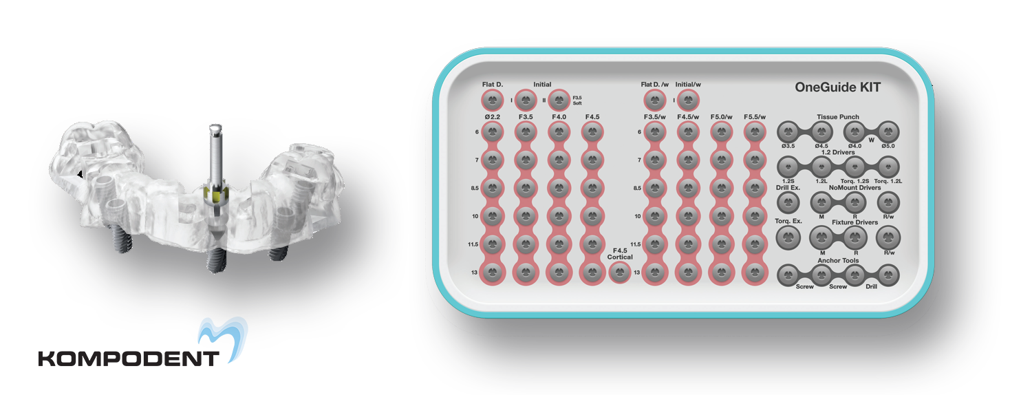 Osstem OneGuide Kit | Kompodent verkkokauppa